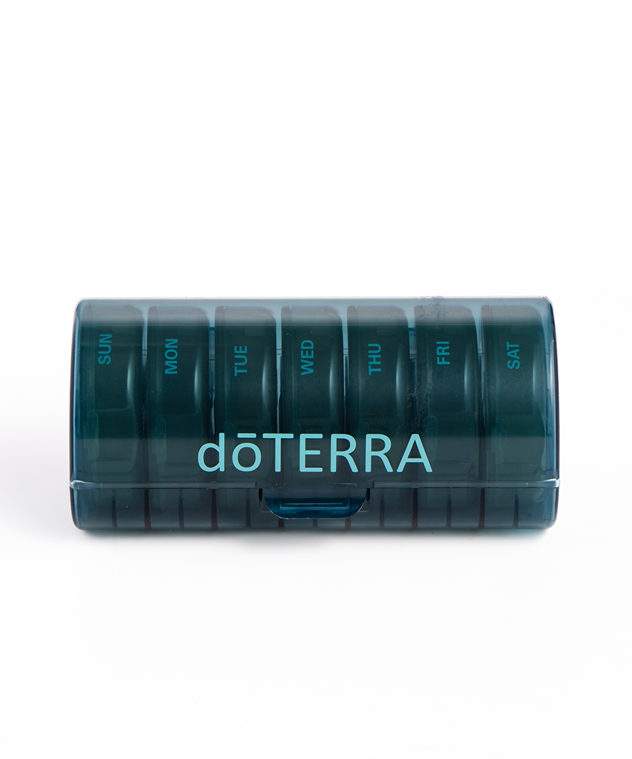 Daily a.m./p.m. Pill Case (Green) – doTERRA Marketplace